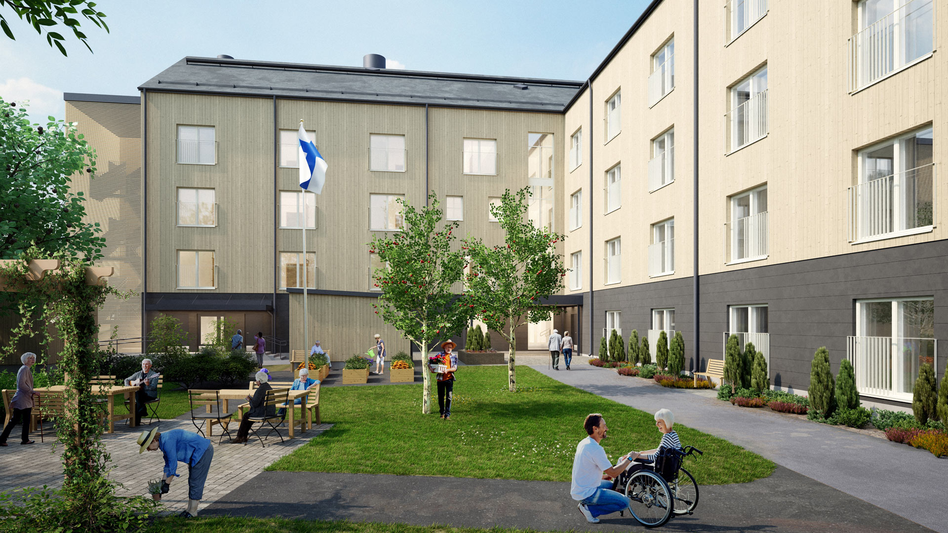 Palvelutalo Maininki - Ikäihmisten asumispalveluja - Naantali